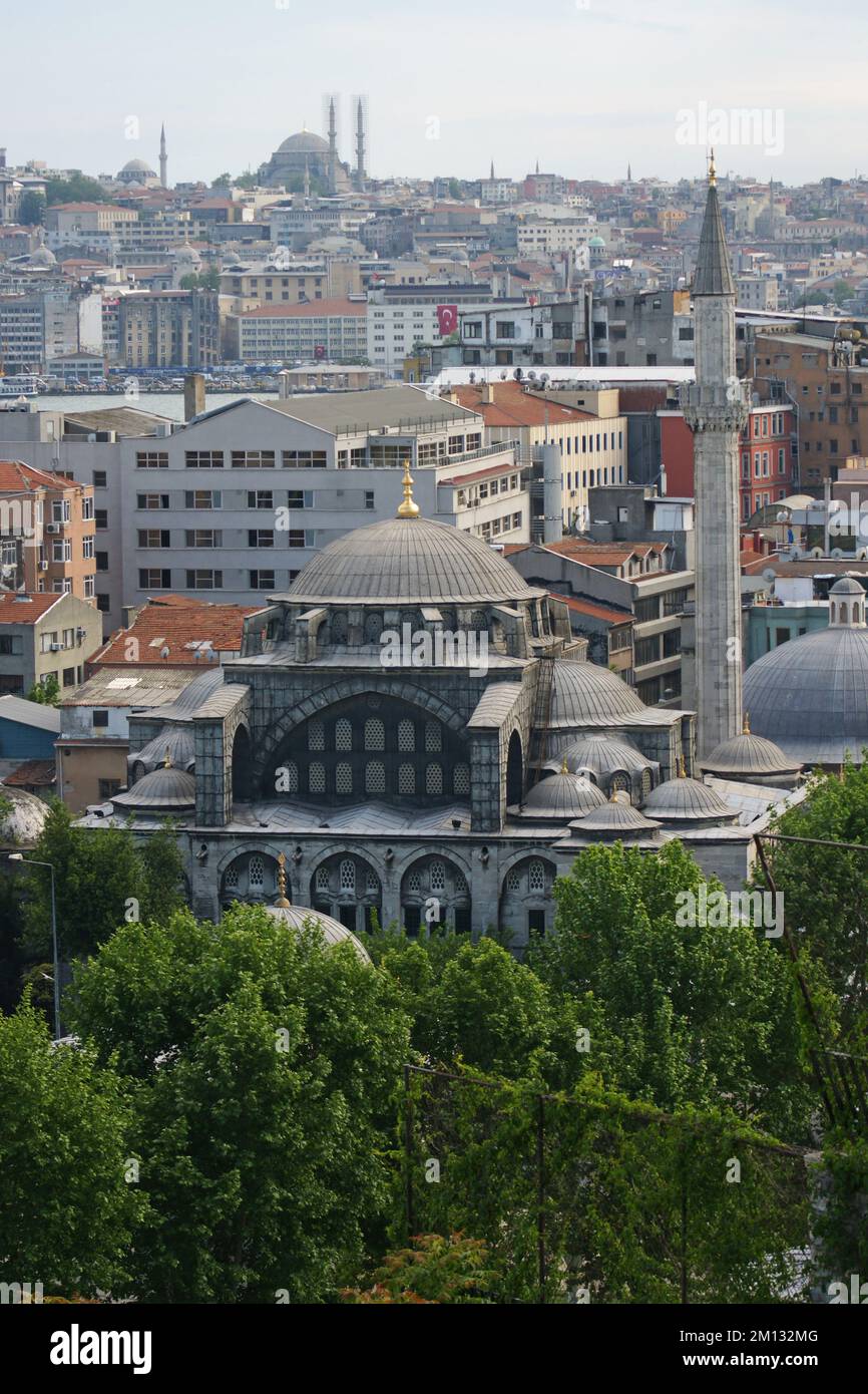 Located in Istanbul, Turkey, Kılic Ali Pasha Mosque was built in the ...