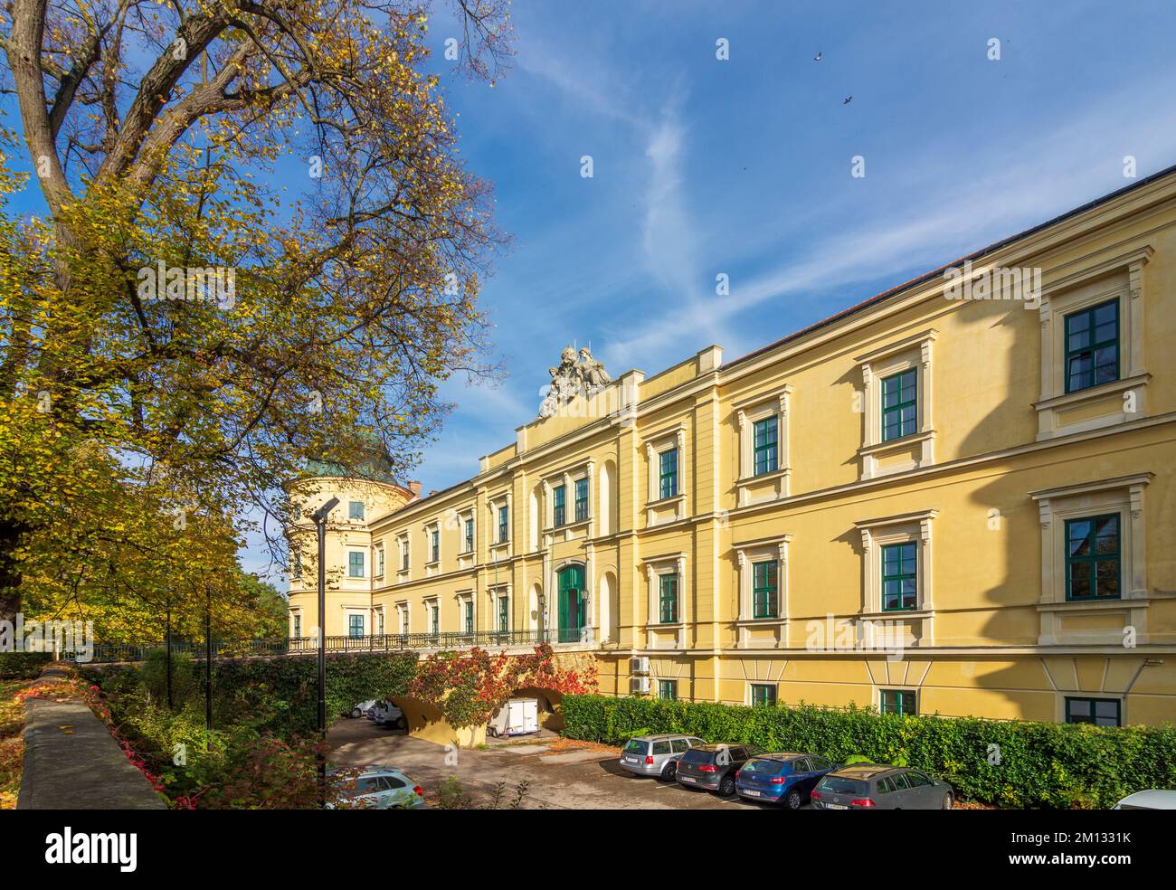 Judenau-Baumgarten, Schloss Judenau Castle in Wienerwald, Vienna Woods ...