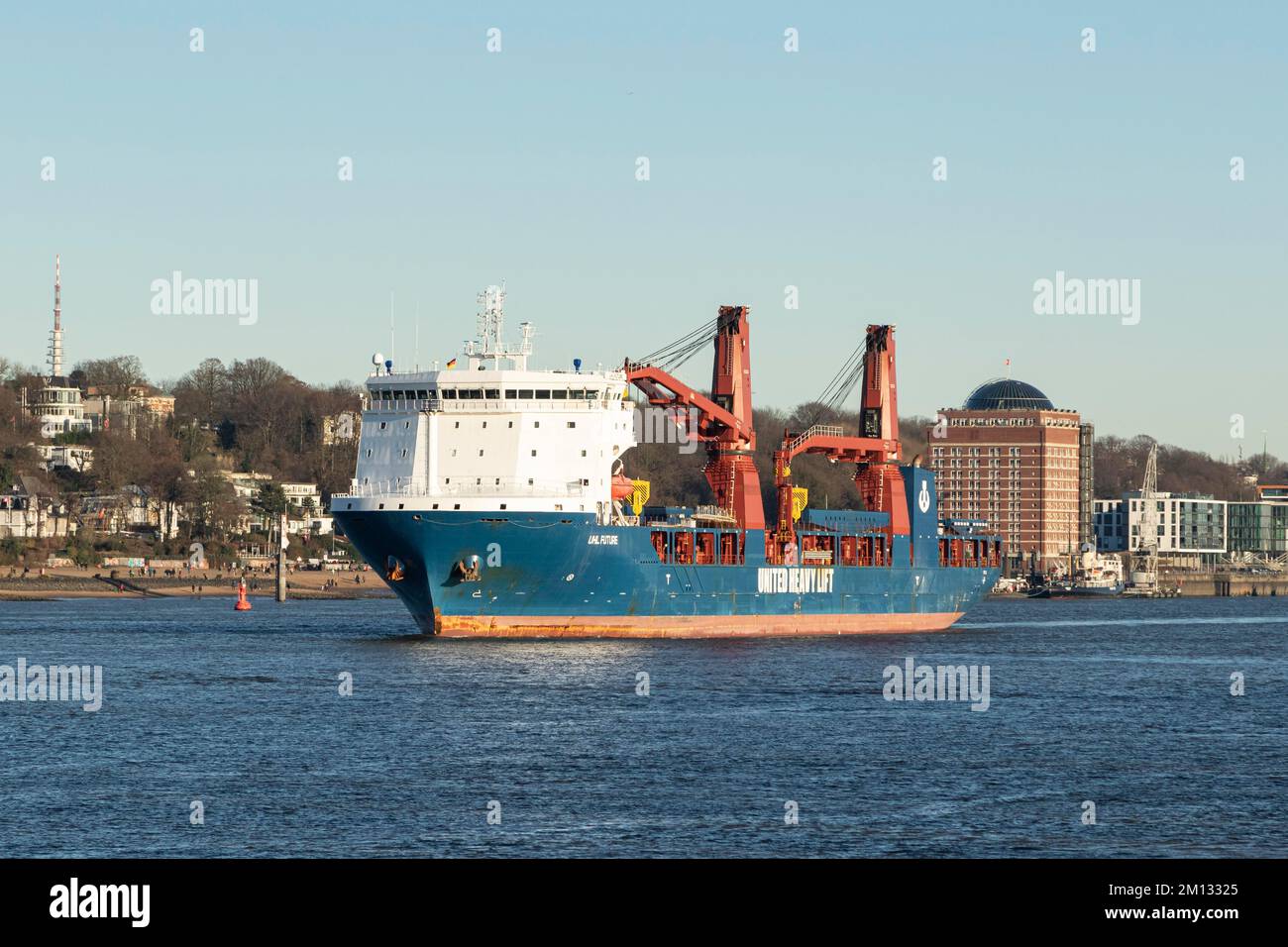 UHL Future, multipurpose heavy-lift cargo vessel of the type F900 Eco ...