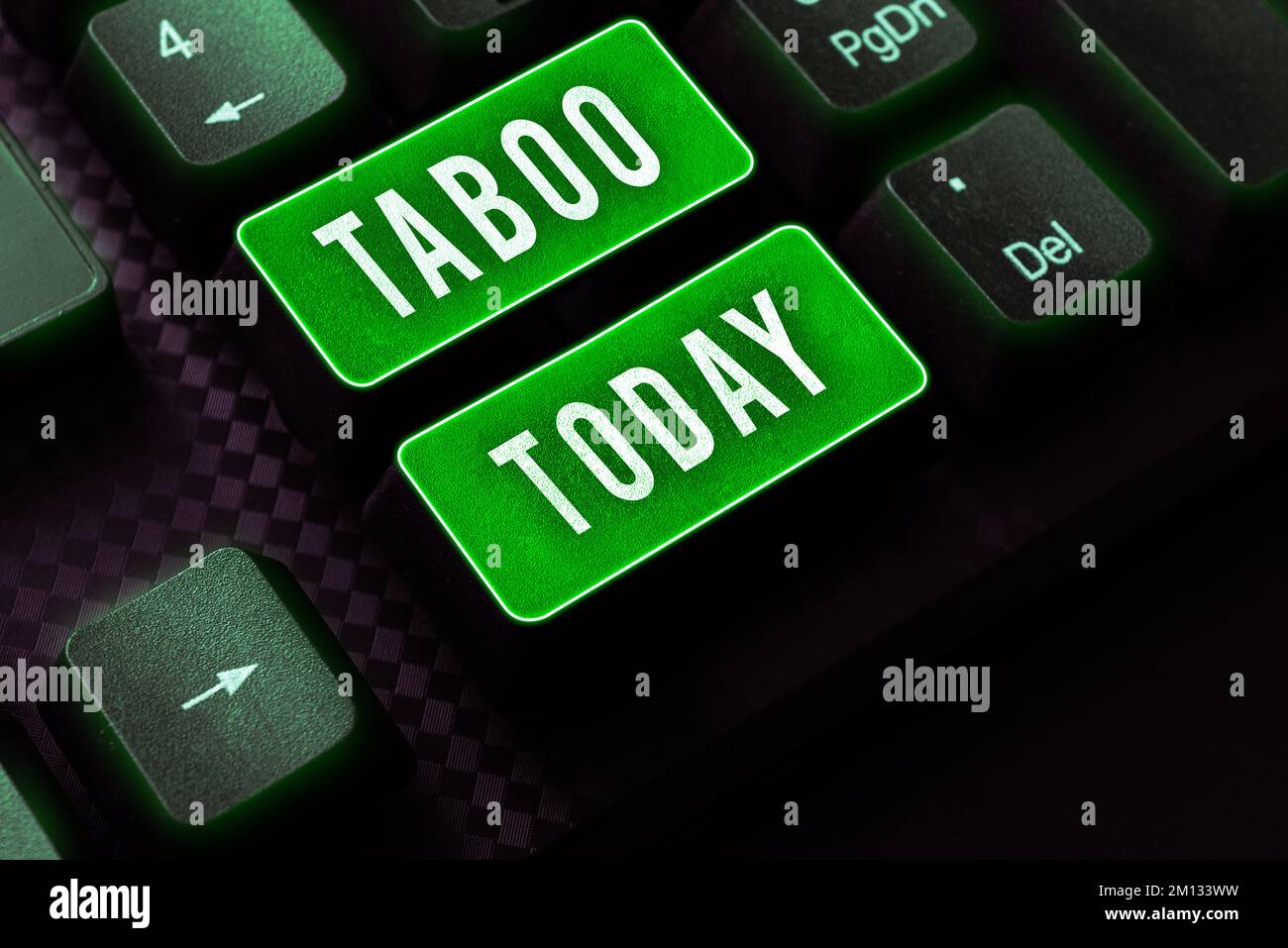 Conceptual display Taboo. Business showcase a social or religious ...