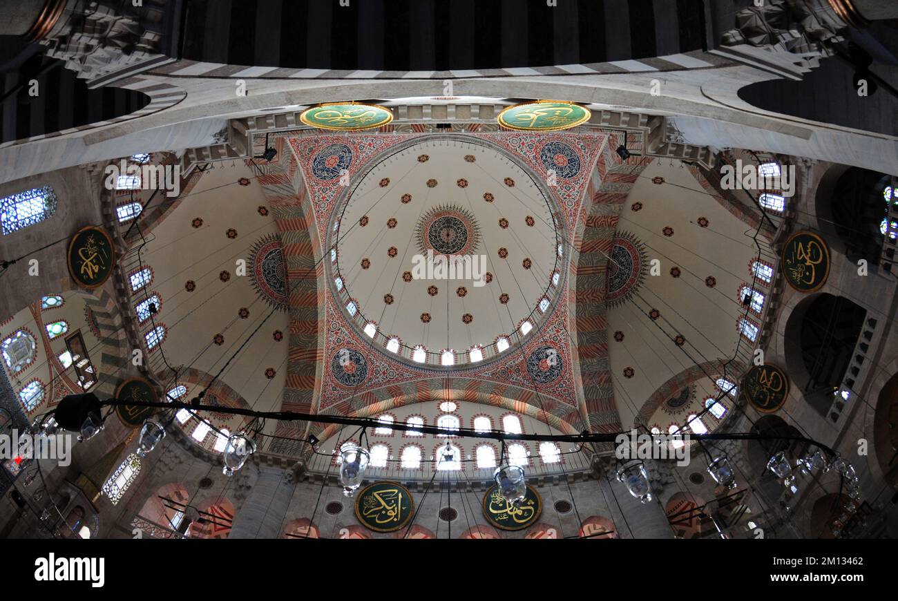 Located in Istanbul, Turkey, Kilic Ali Pasha Mosque was built in the ...