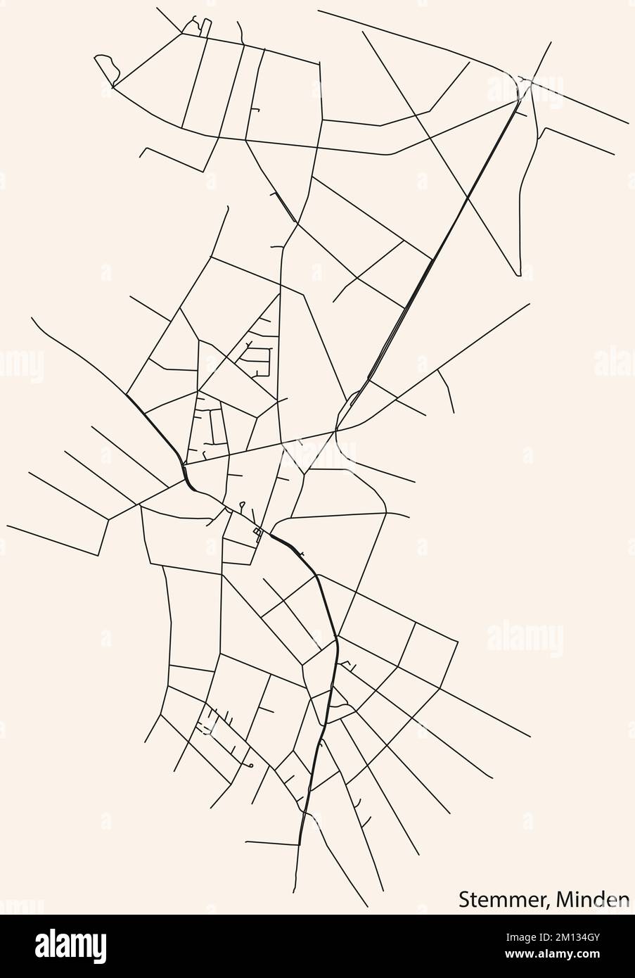 Map of minden Stock Vector Images - Alamy