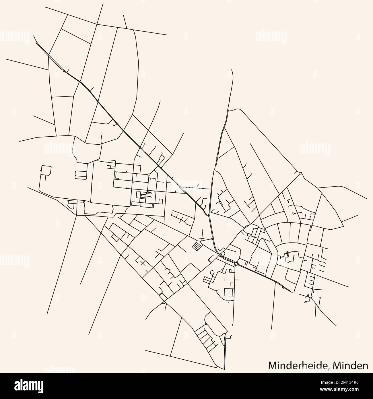 Map of minden Stock Vector Images - Alamy