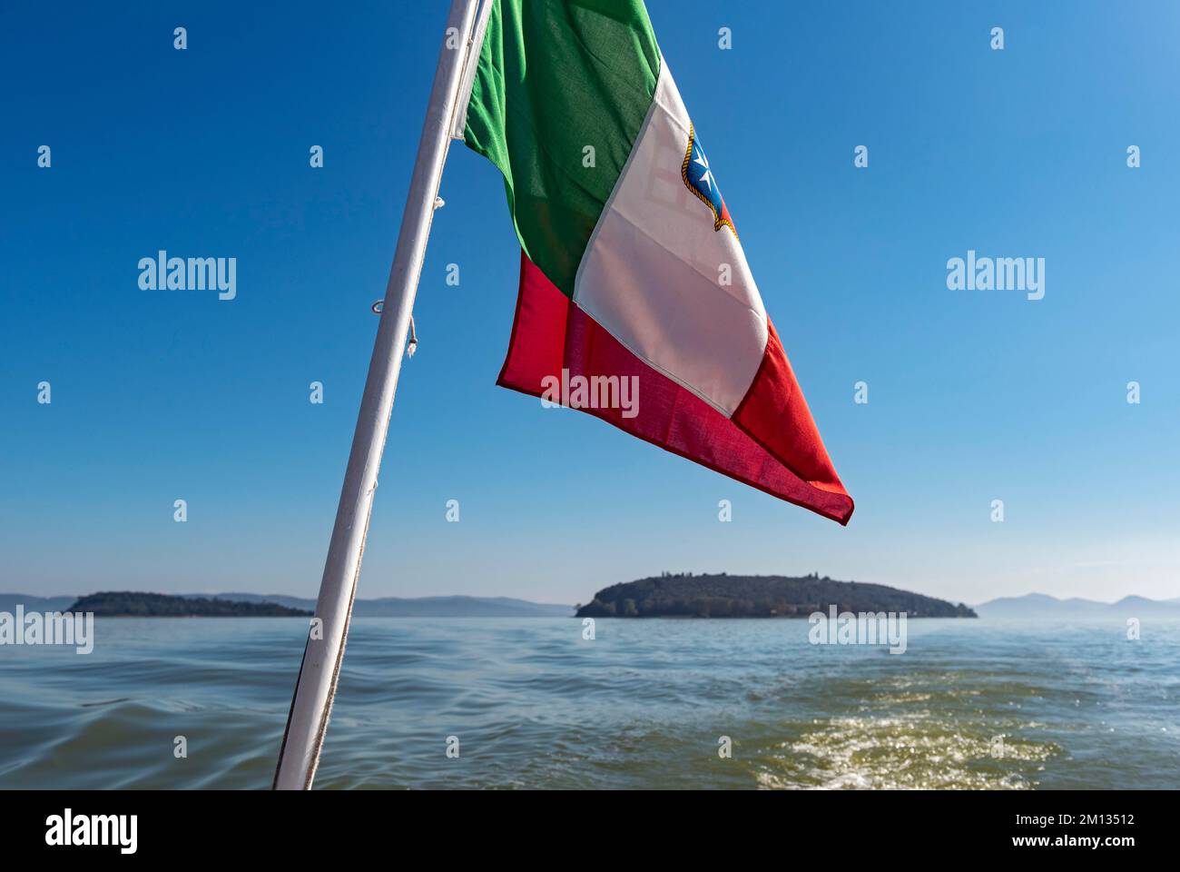Italian boat flag hi-res stock photography and images - Alamy