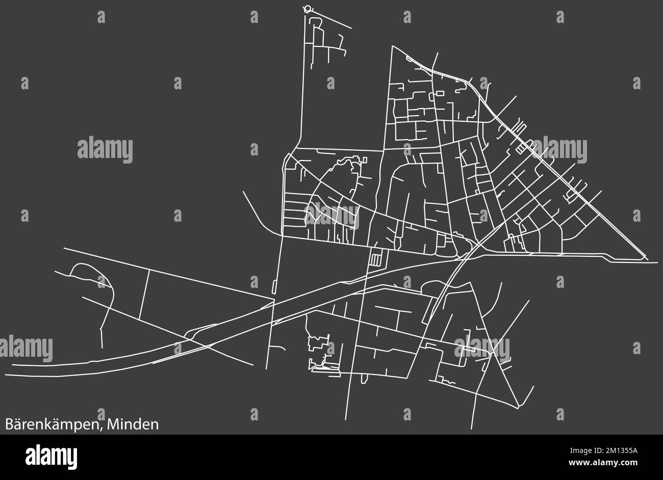 Map of minden Stock Vector Images - Alamy