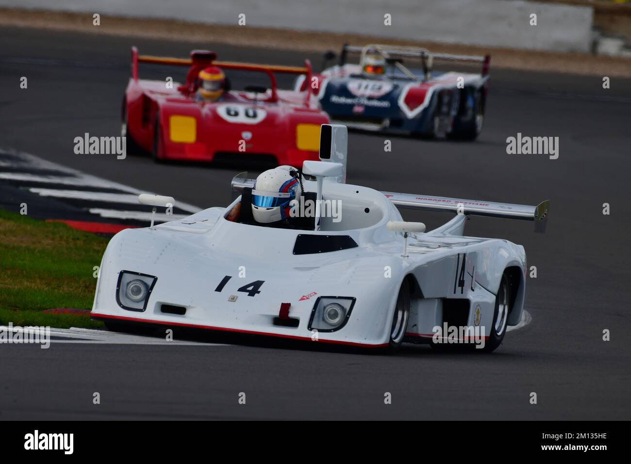 Jon Spiers, Ollie Hancock, Osella PA3, HSCC Thundersports, a fifty ...