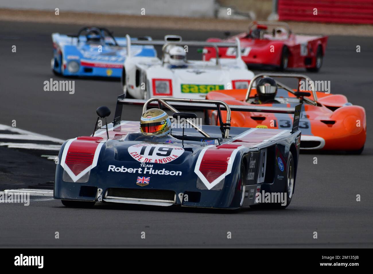 James Claridge, Goncalo Gomes, Chevron B23, HSCC Thundersports, a fifty ...