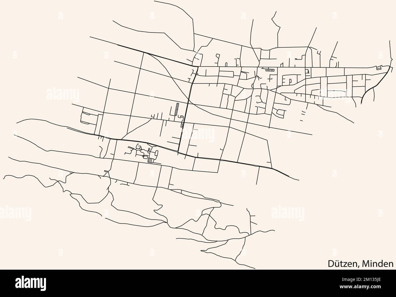 Plan of minden Stock Vector Images - Alamy