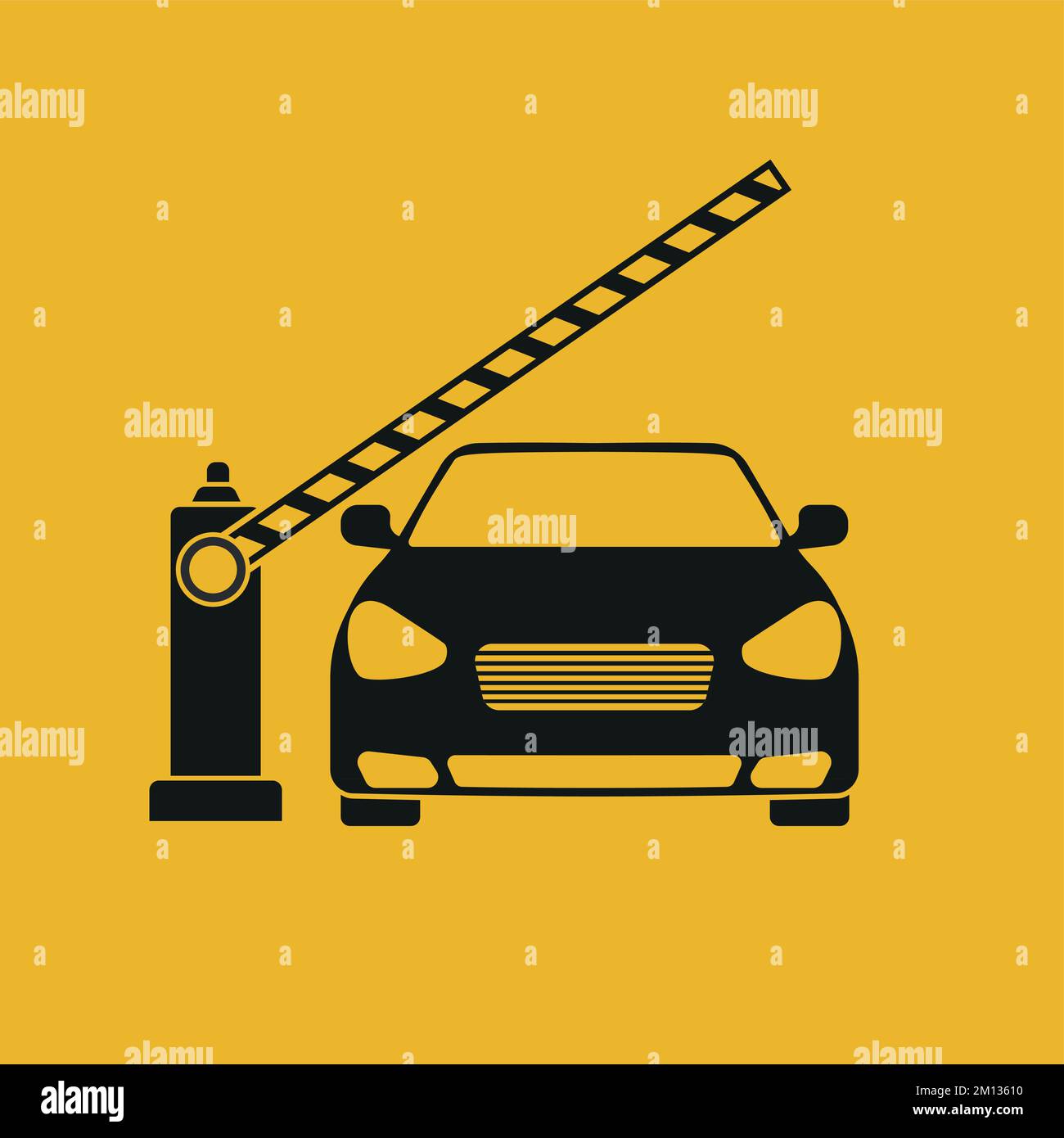 Car parking block Stock Vector Images - Alamy