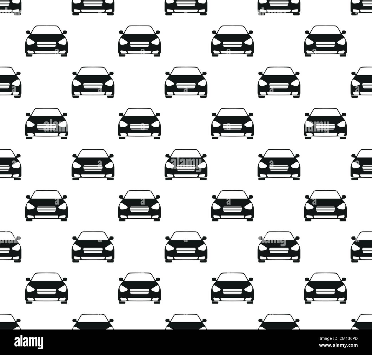 Retro car ornament black and white Stock Vector Images - Alamy