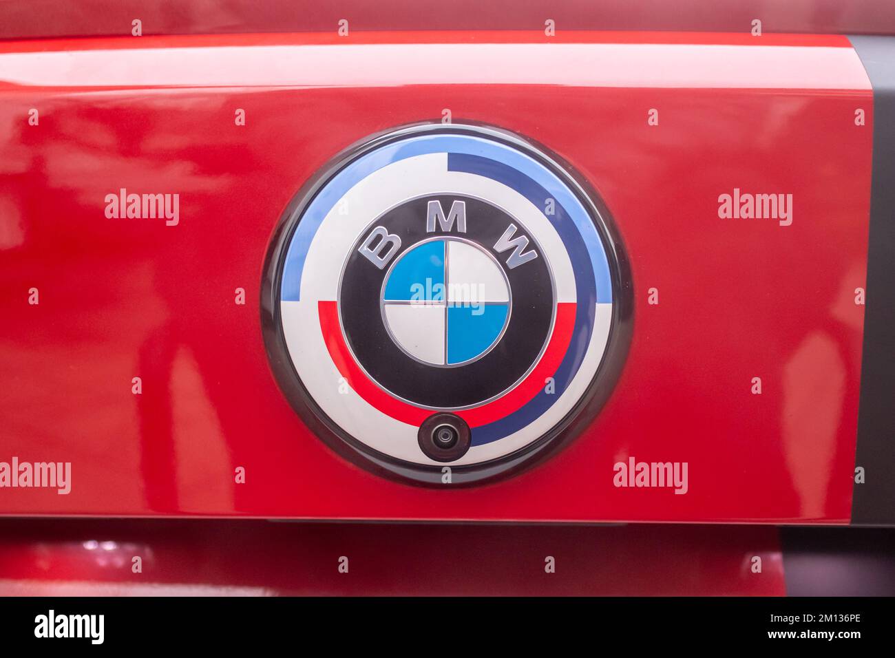 Slovenia, Ljubljana - 25 November 2022: Red BMW M4 Stock Photo - Alamy