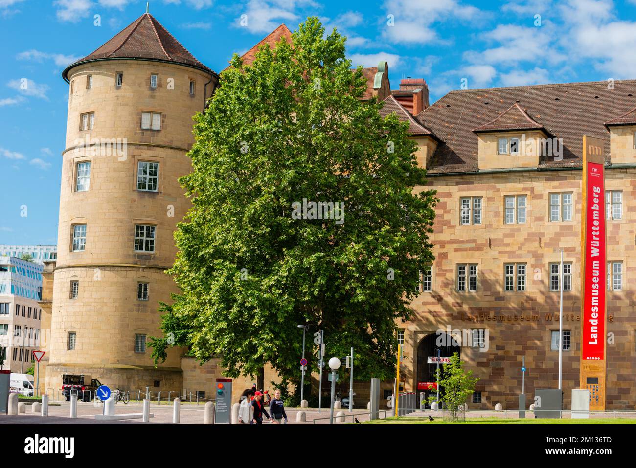 Old Palace, Schlossplatz, Stuttgart-Mitte, Württemberg State Museum ...