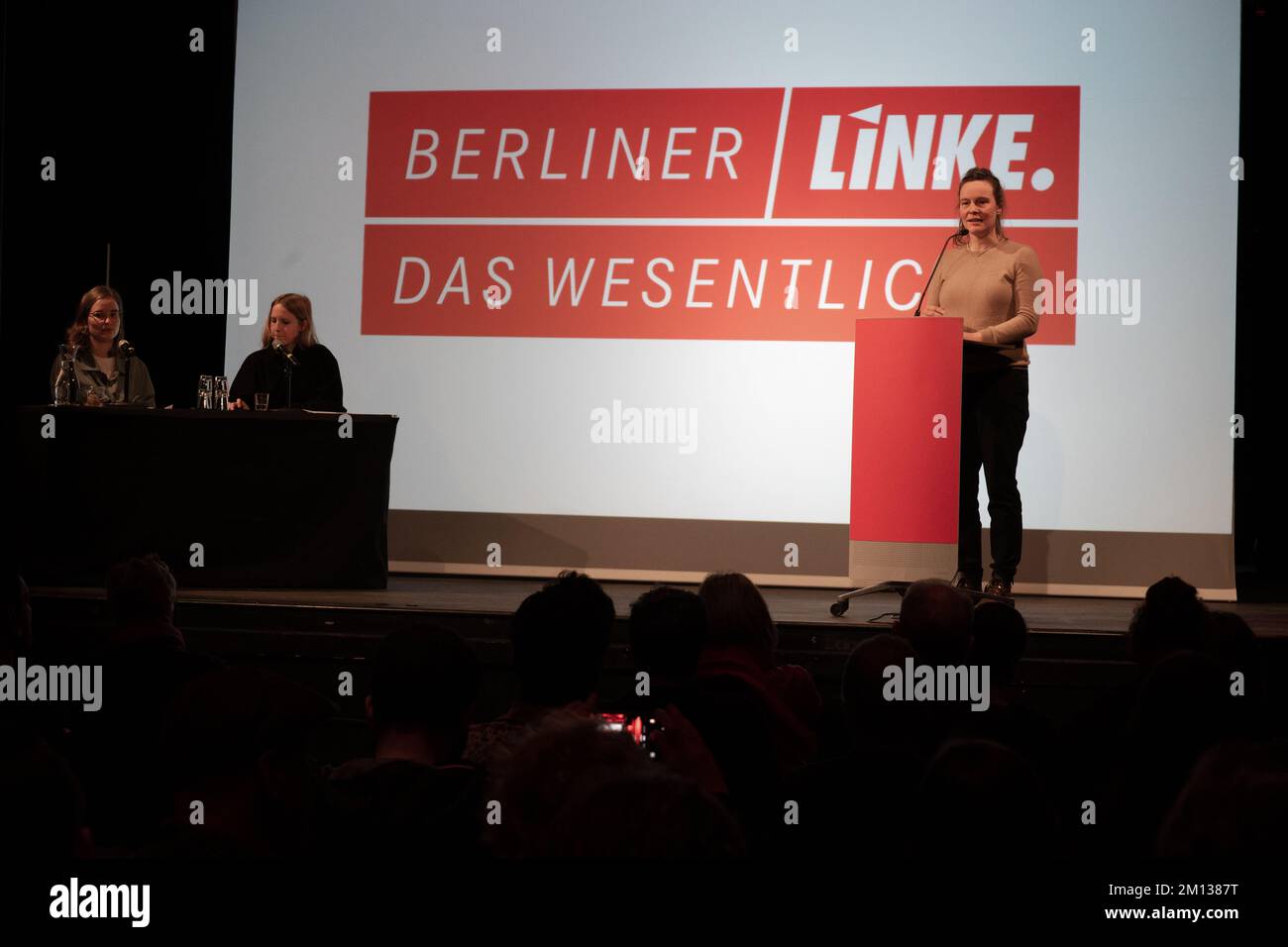 Berlin, Germany. 09th Dec, 2022. Lena Kreck, Senator for Justice ...