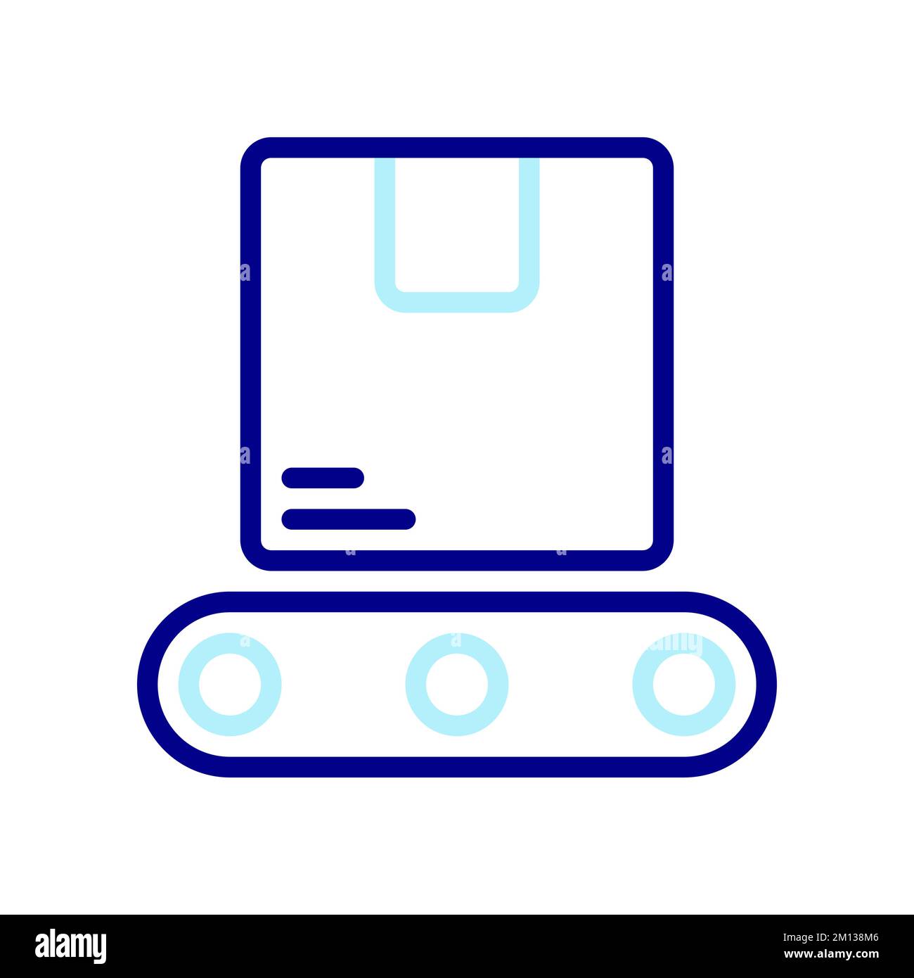 Icon conveyor, to make it easier for humans to organize and sort goods ...