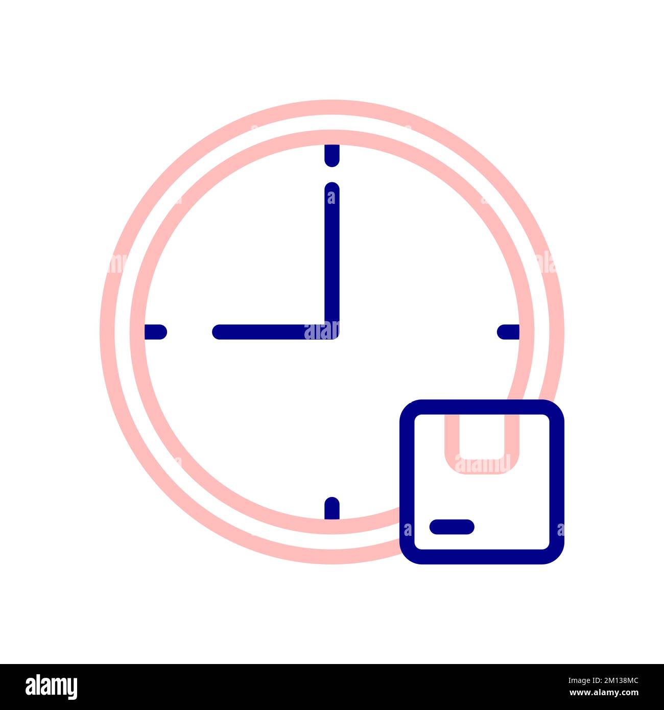 Estimated Time of Package Arrival icon, estimated package delivery ...