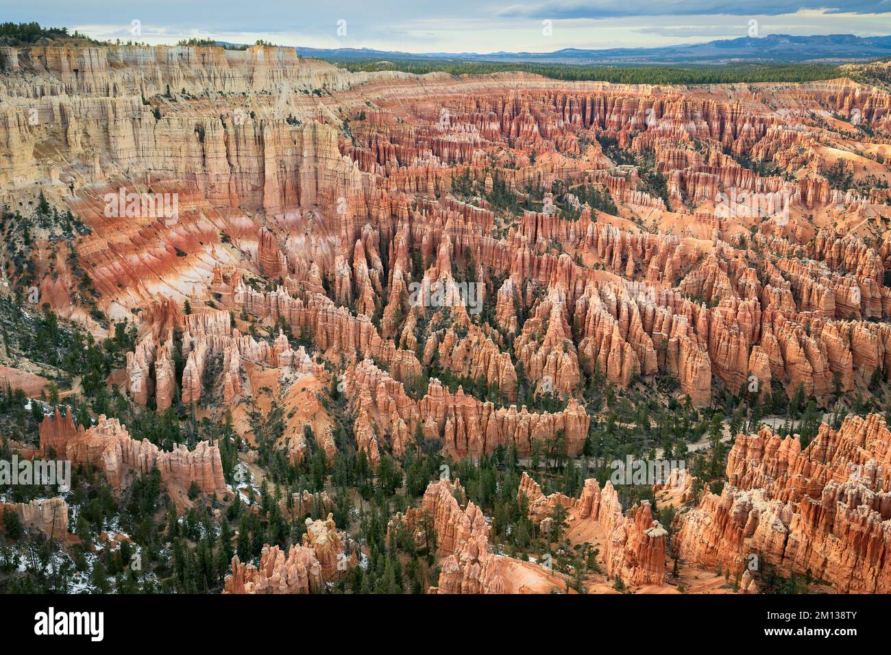 Bryce Canyon amphitheater from Bryce Point in Bryce Canyon National ...