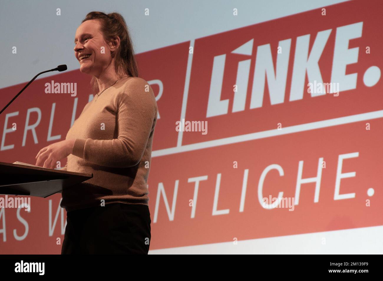 Berlin, Germany. 09th Dec, 2022. Lena Kreck, Senator for Justice ...