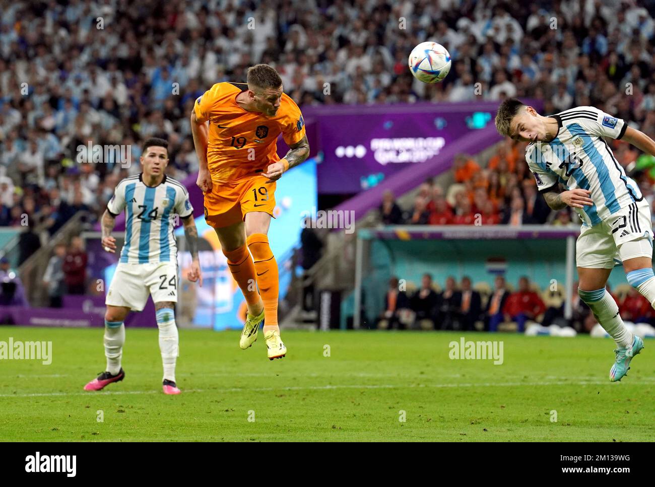 Netherlands' Wout Weghorst scores his sides first goal during the FIFA ... Netherlands' Wout Weghorst scores his sides first goal during the FIFA ...