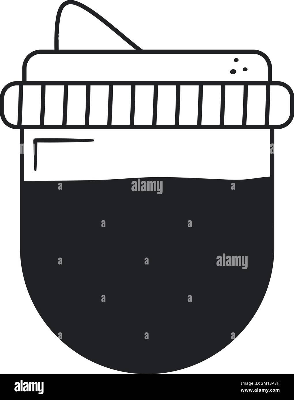 Plastic coffee cup tasty Stock Vector Images - Alamy