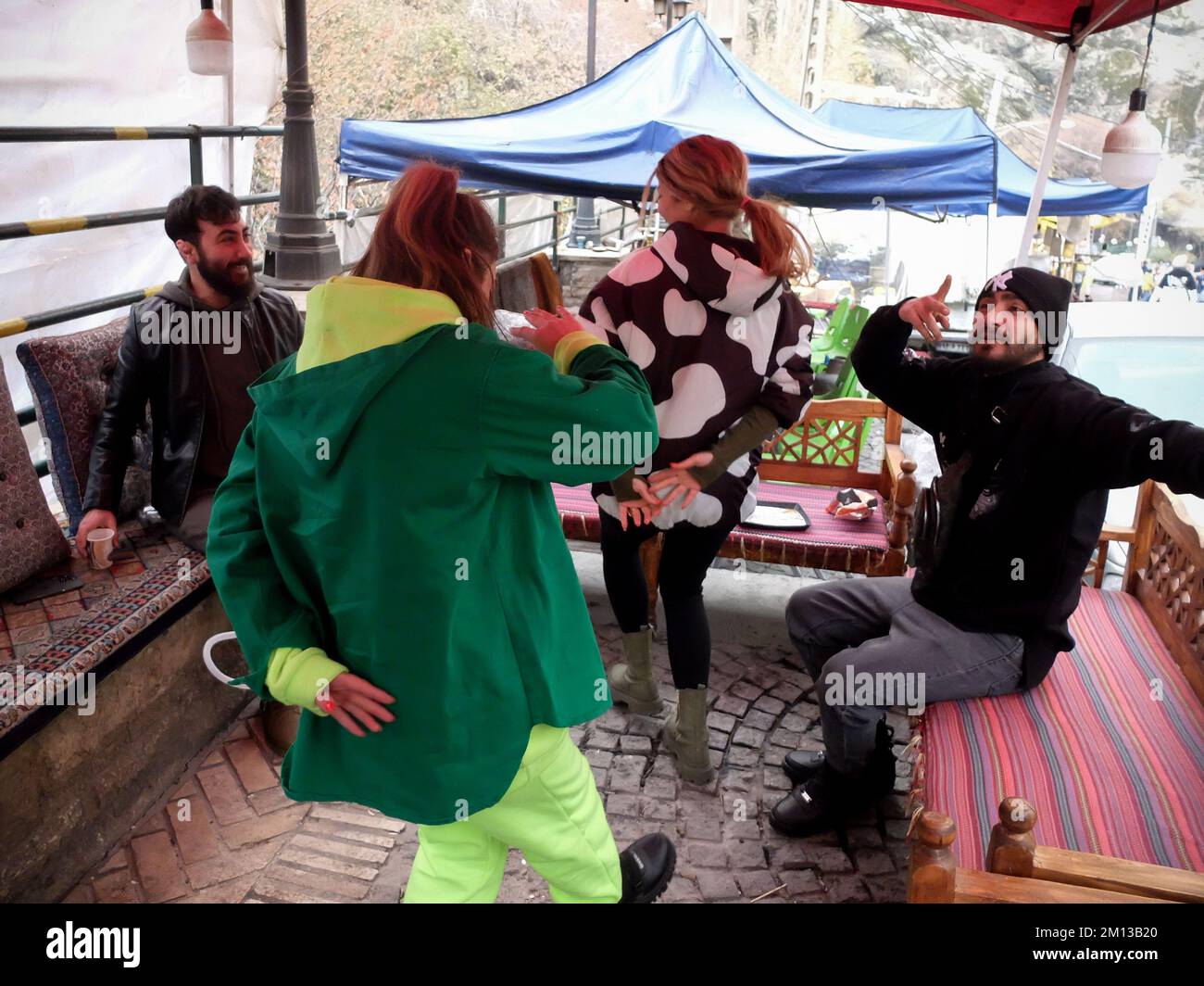 Iran women dancing tehran hi-res stock photography and images - Alamy