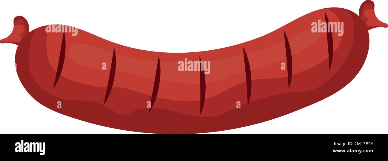 grill sausage design Stock Vector Image & Art - Alamy