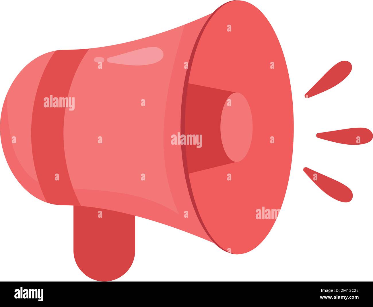 pink megaphone design Stock Vector Image & Art - Alamy