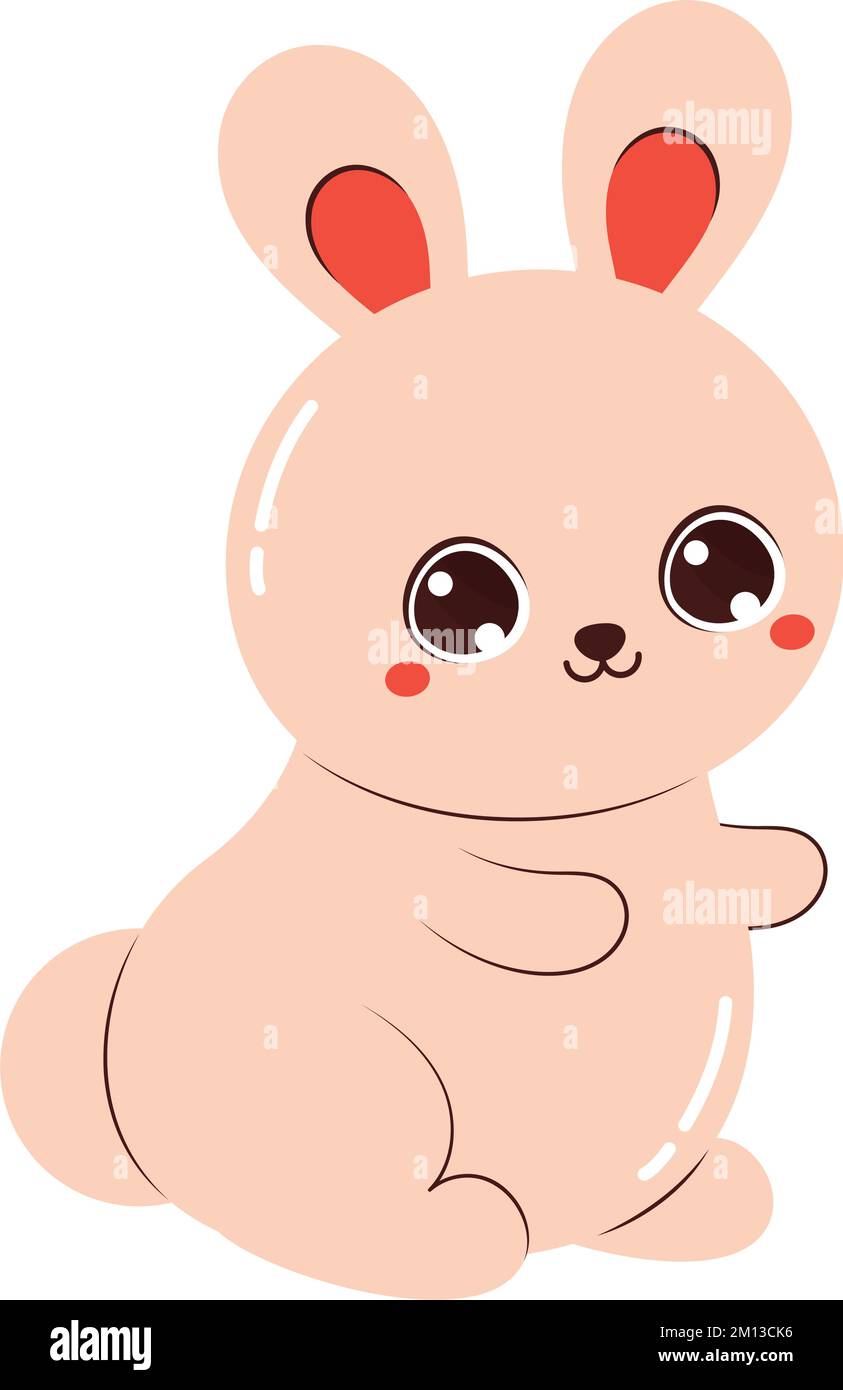 cute rabbit design Stock Vector Image & Art - Alamy