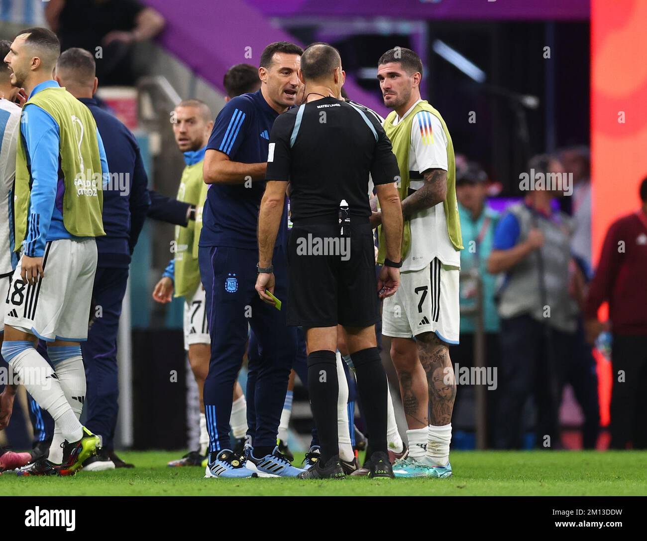 Lionel scaloni manager hi-res stock photography and images - Alamy