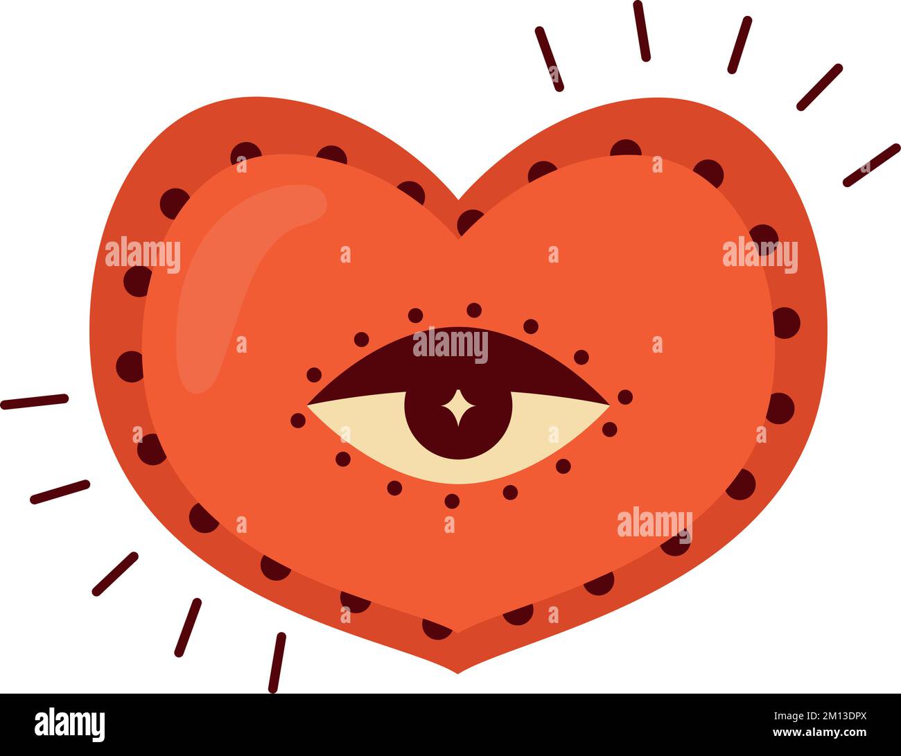 decoration heart vector Stock Vector Image & Art - Alamy