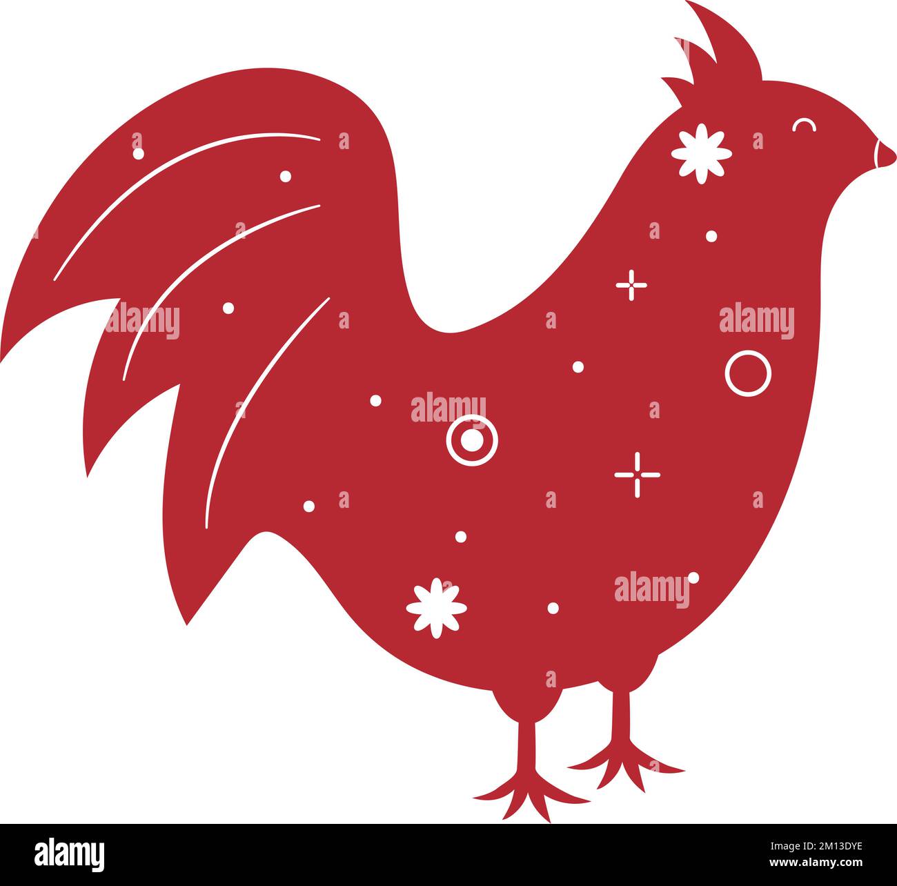 rooster chinese zodiac Stock Vector Image & Art - Alamy