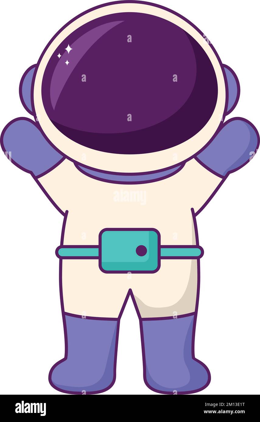 cute astronaut illustration Stock Vector Image & Art - Alamy