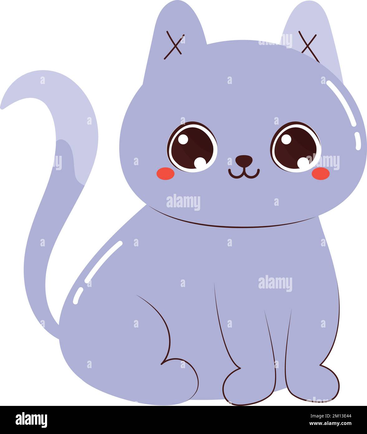 cute cat design Stock Vector Image & Art - Alamy