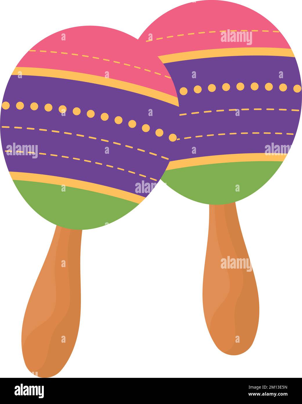 purple maracas design Stock Vector Image & Art - Alamy