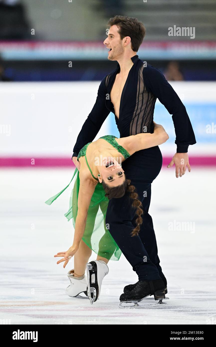 Laurence FOURNIER BEAUDRY & Nikolaj SOERENSEN (CAN), during Senior Ice ...