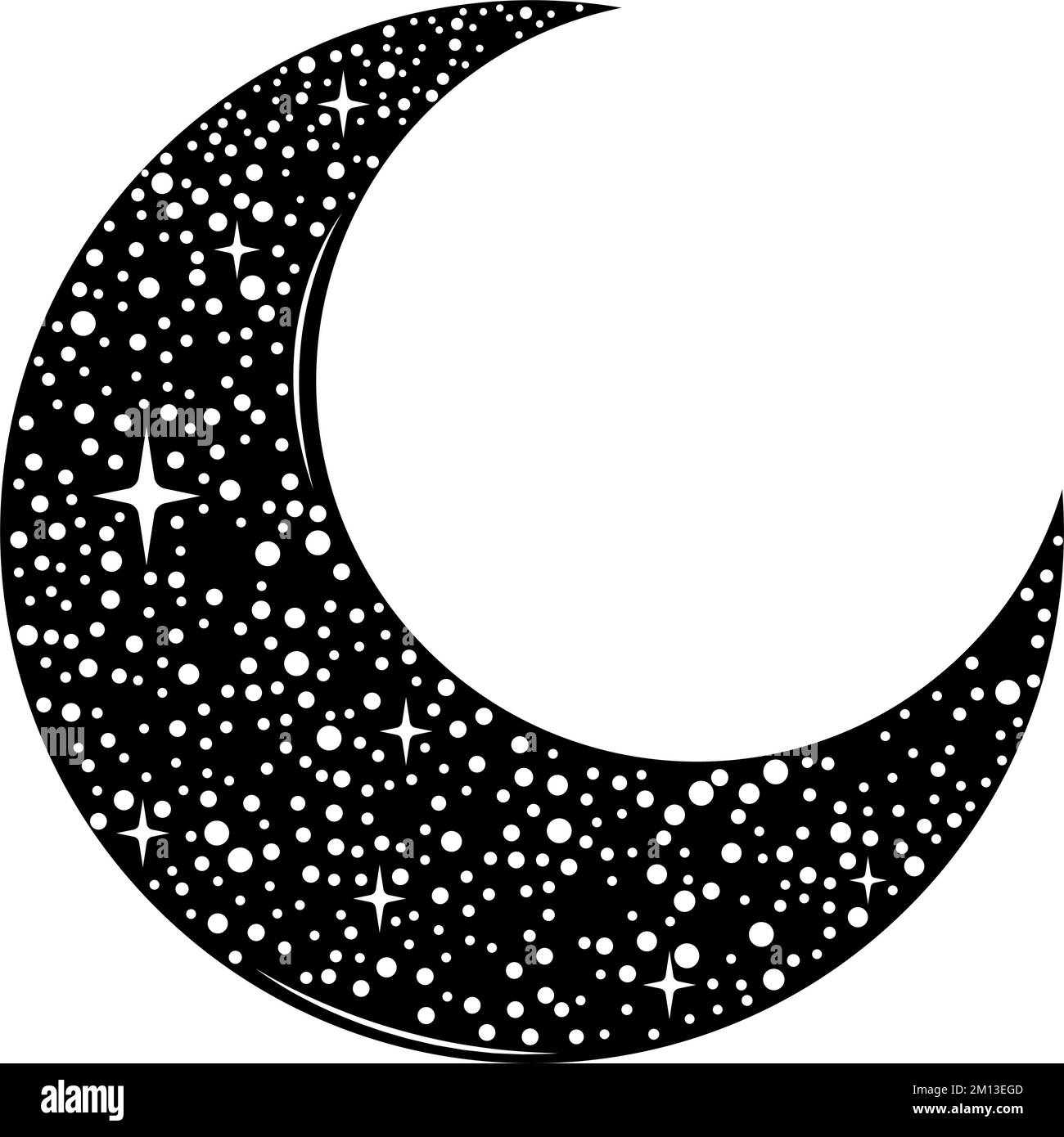 surreal moon design Stock Vector Image & Art - Alamy