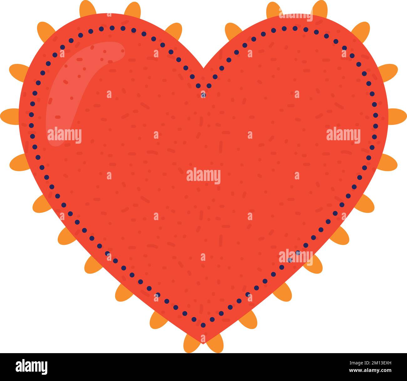 red heart design Stock Vector Image & Art - Alamy