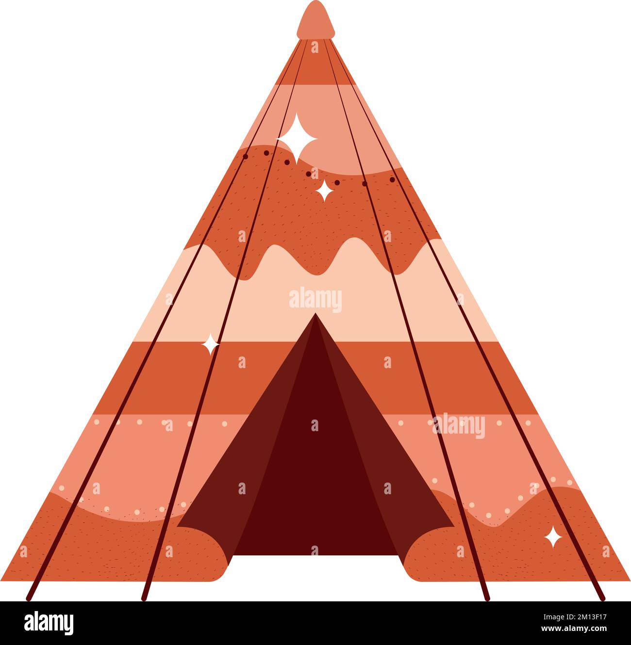 orange tent design Stock Vector Image & Art - Alamy