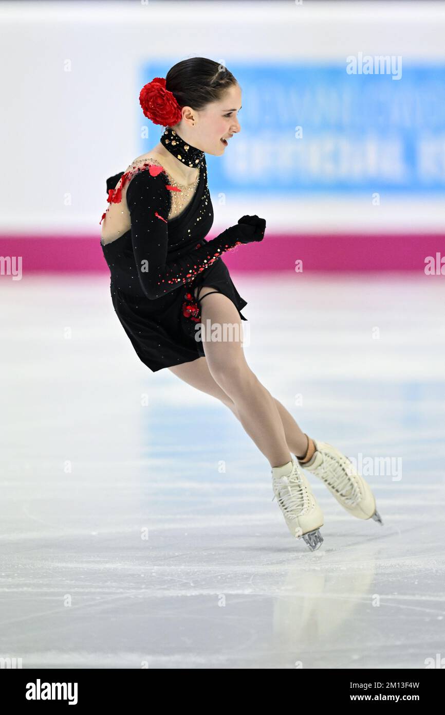 Isabeau LEVITO (USA), during Senior Women Short Program, at the ISU ...