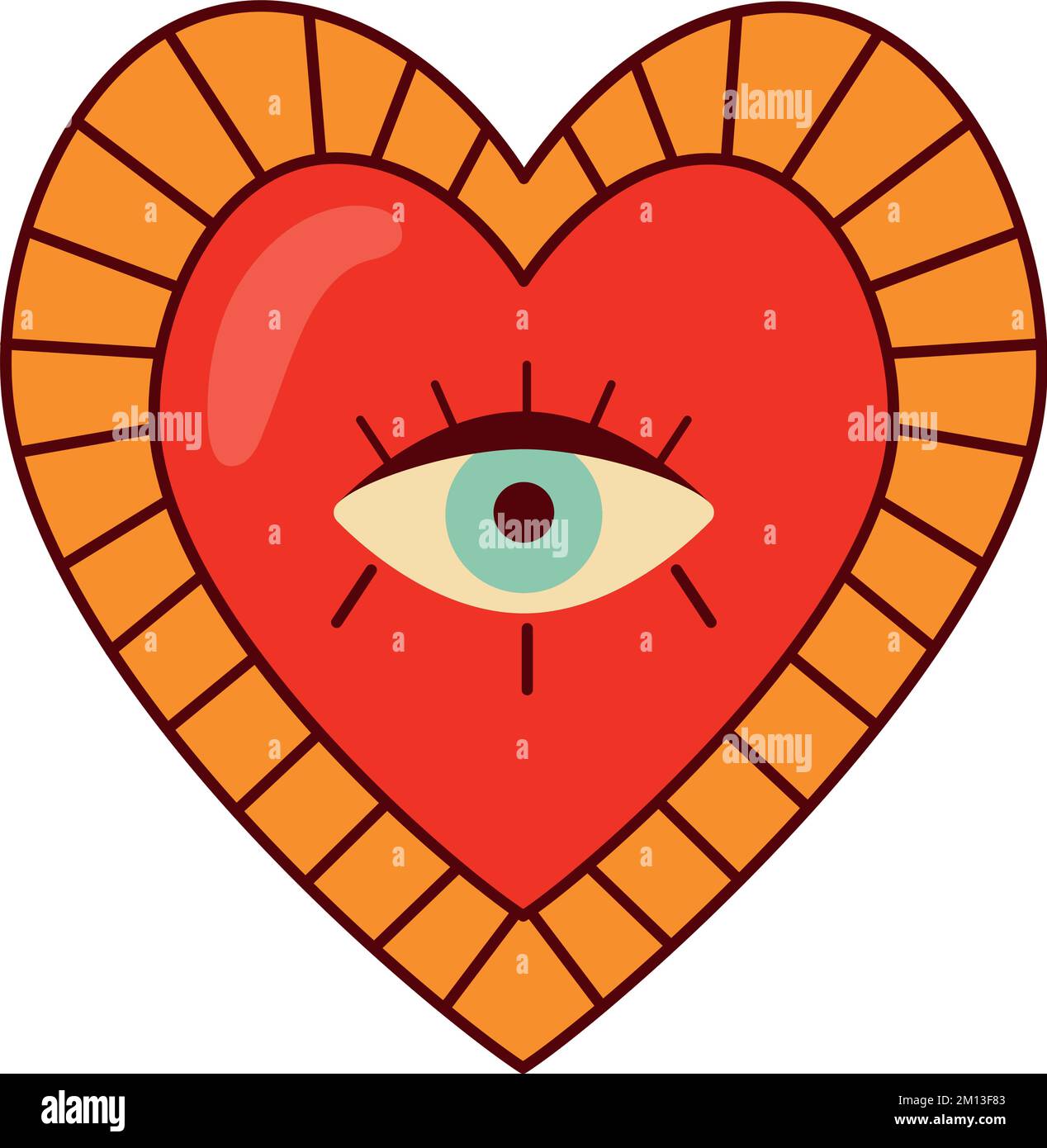 decorative heart icon Stock Vector Image & Art - Alamy