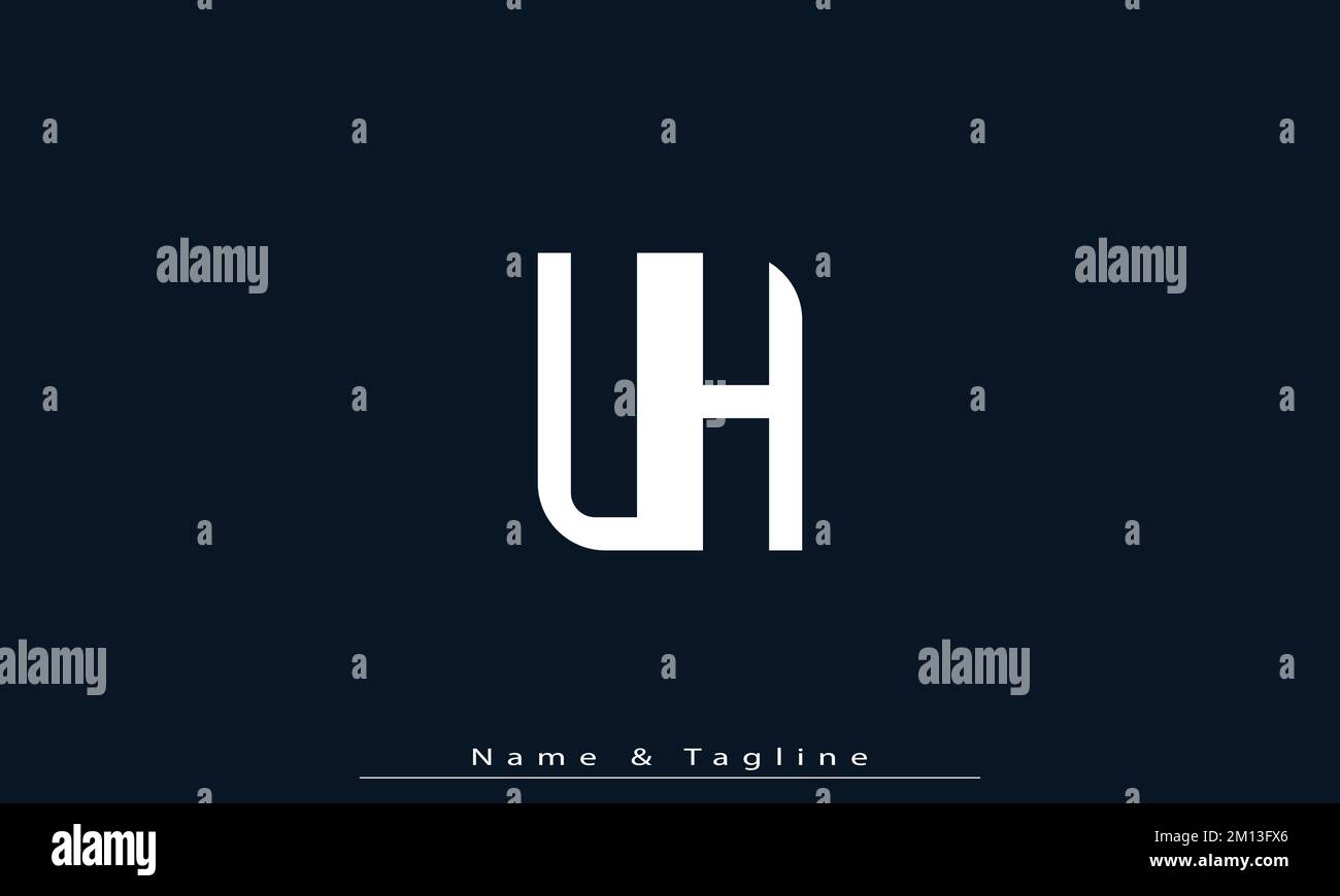 Alphabet letters Initials Monogram logo TH , HT Stock Vector Image ...