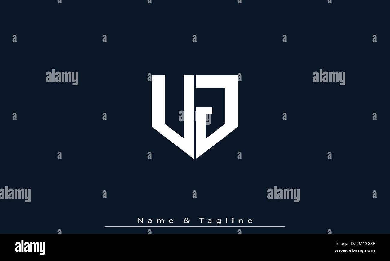 Alphabet letters Initials Monogram logo TJ , JT Stock Vector Image ...