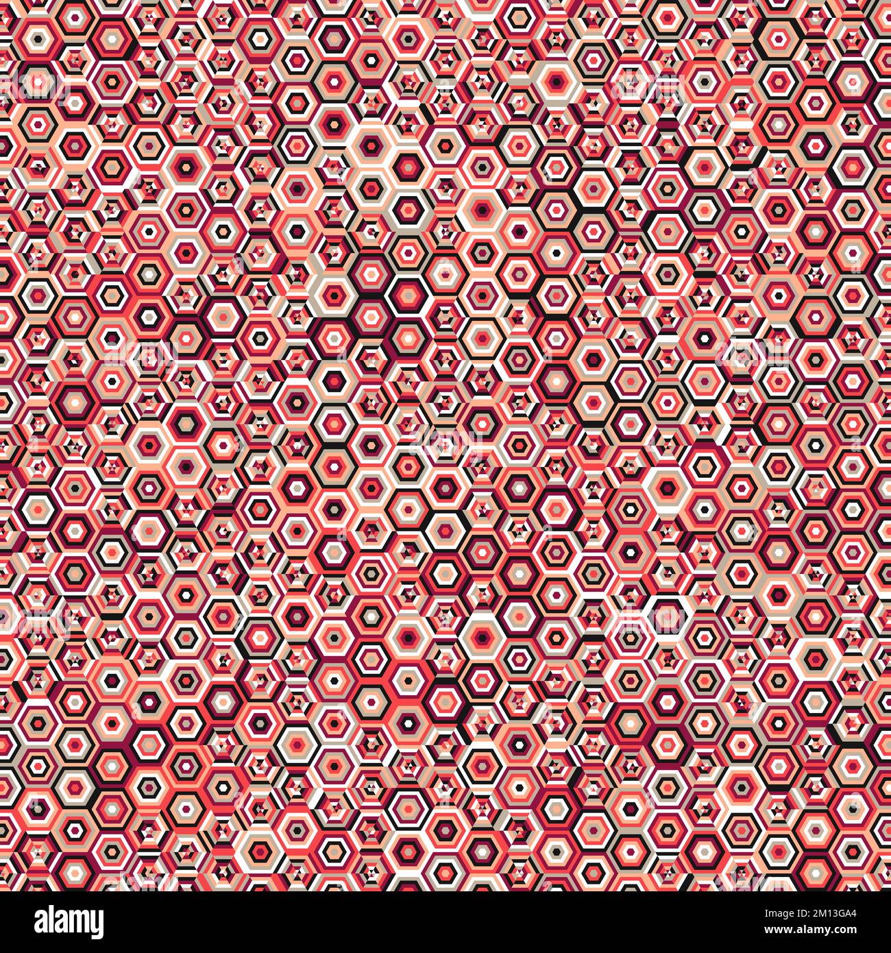 Hexagonal Maze generative pattern illustration Stock Vector Image & Art ...