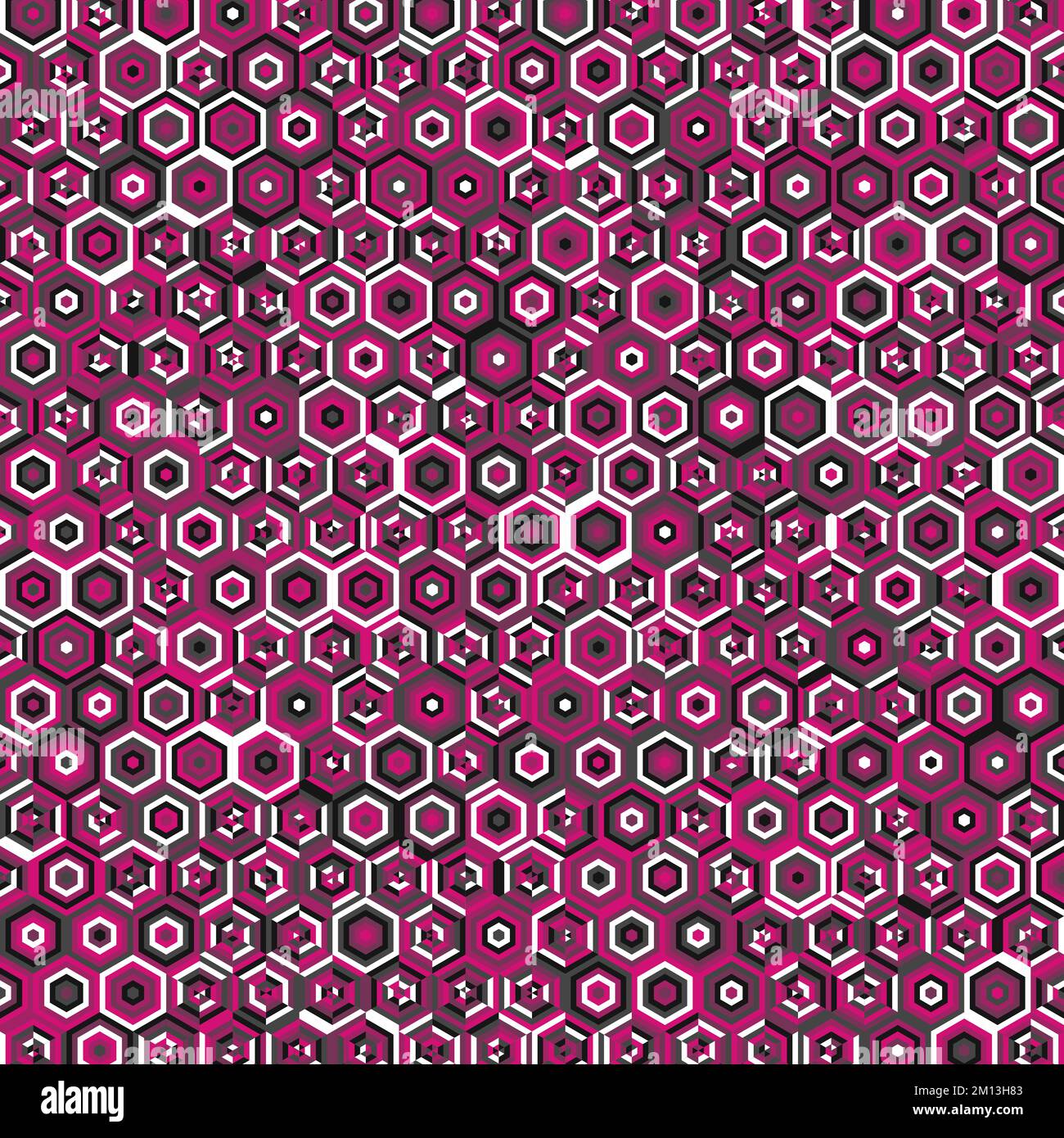 Hexagonal Maze generative pattern illustration Stock Vector Image & Art ...