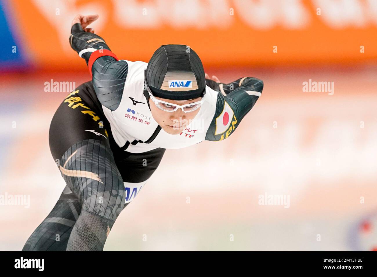 CALGARY, CANADA - DECEMBER 9: Kurumi Inagawa of Japan competing on the ...