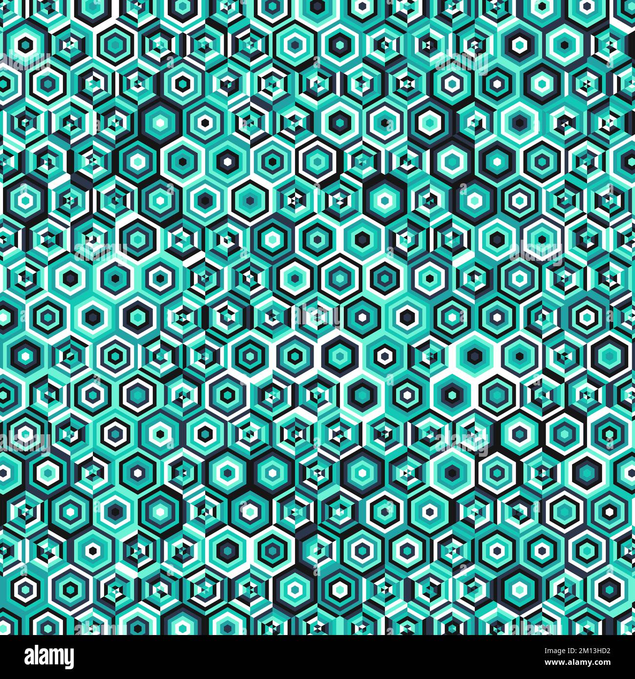 Hexagonal Maze generative pattern illustration Stock Vector Image & Art ...