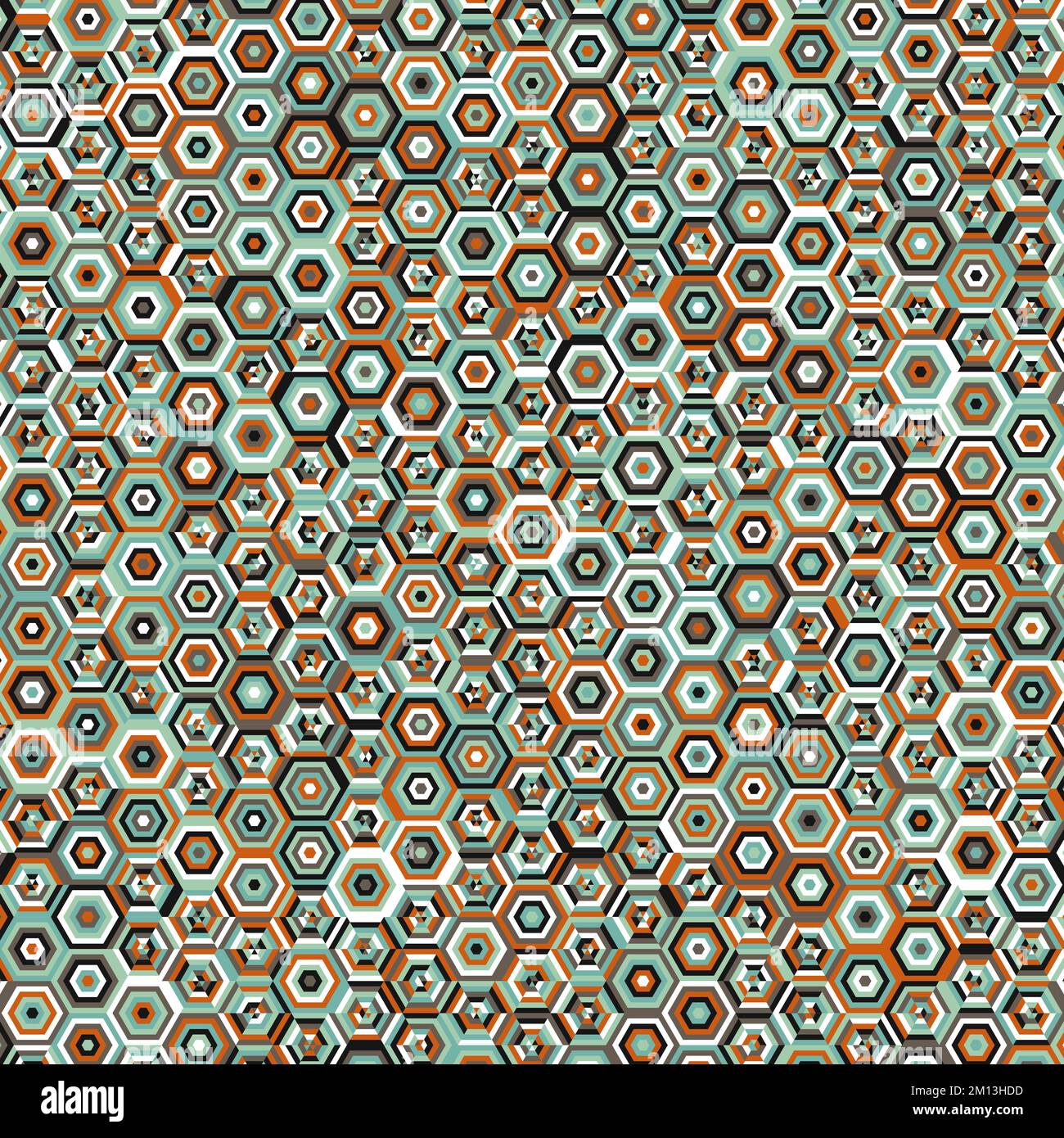 Hexagonal Maze generative pattern illustration Stock Vector Image & Art ...