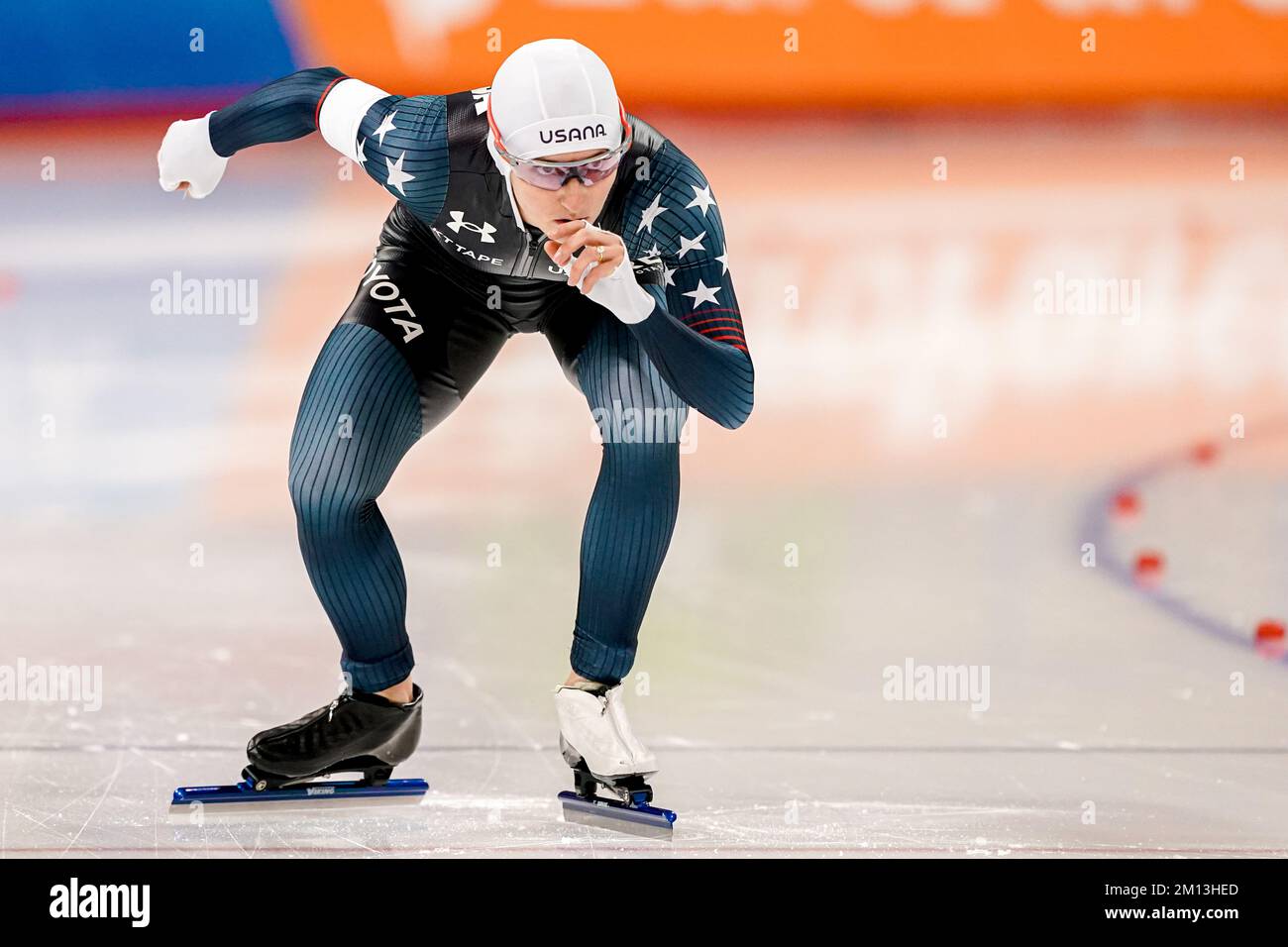 CALGARY, CANADA - DECEMBER 9: Kimi Goetz of USA competing on the Women ...