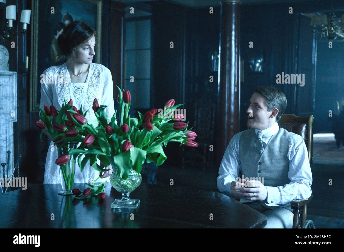 Emma Corrin, Matthew Duckett, "Lady Chatterley's Lover" (2022). Photo ...