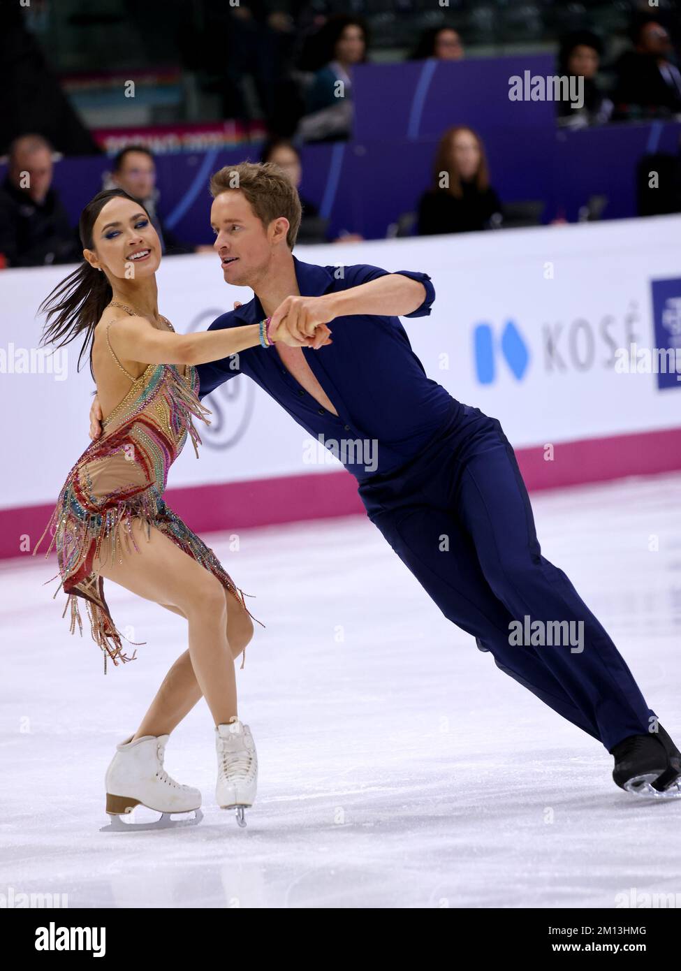 Turin, Italy. 09th Dec, 2022. Madison Chock and Evan Bates (USA - Ice ...