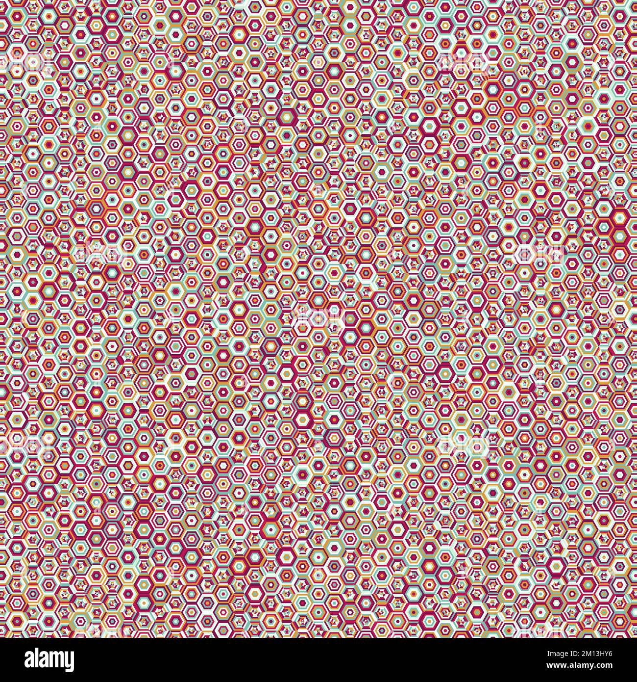 Hexagonal Maze generative pattern illustration Stock Vector Image & Art ...